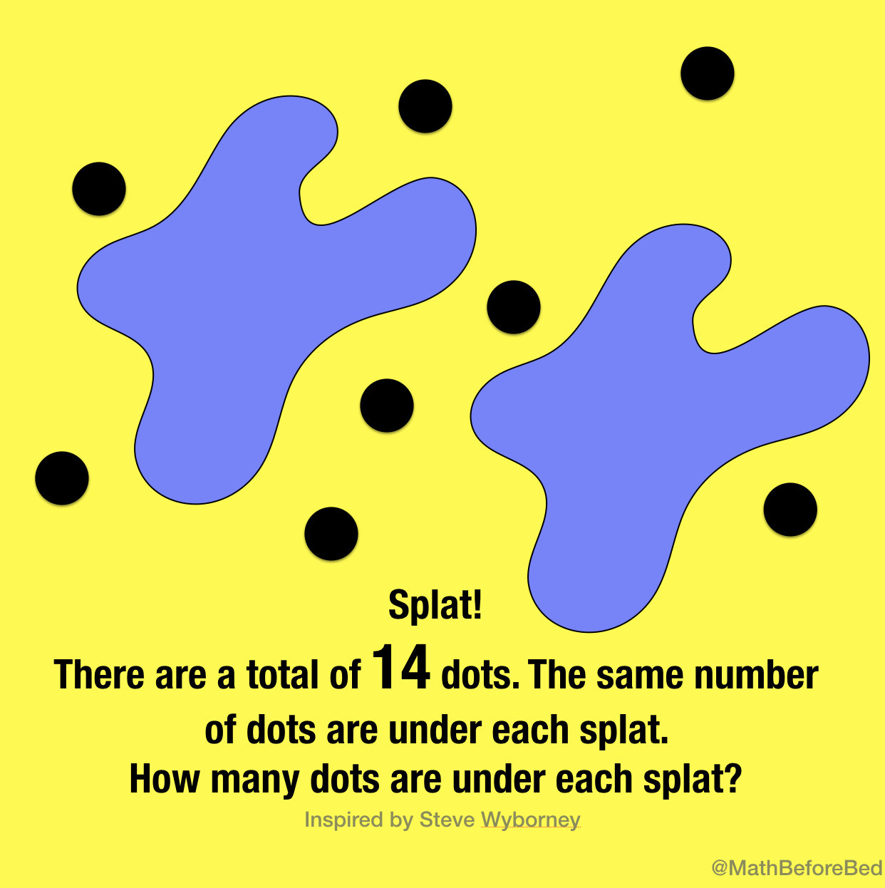 Splat Math Before Bed